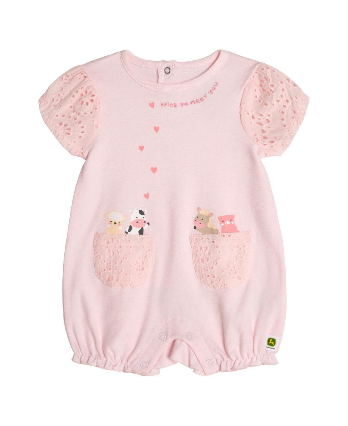 Click here for John Deere Baby Girls ( 0-3 to 12 M ) One Piece Bu... prices