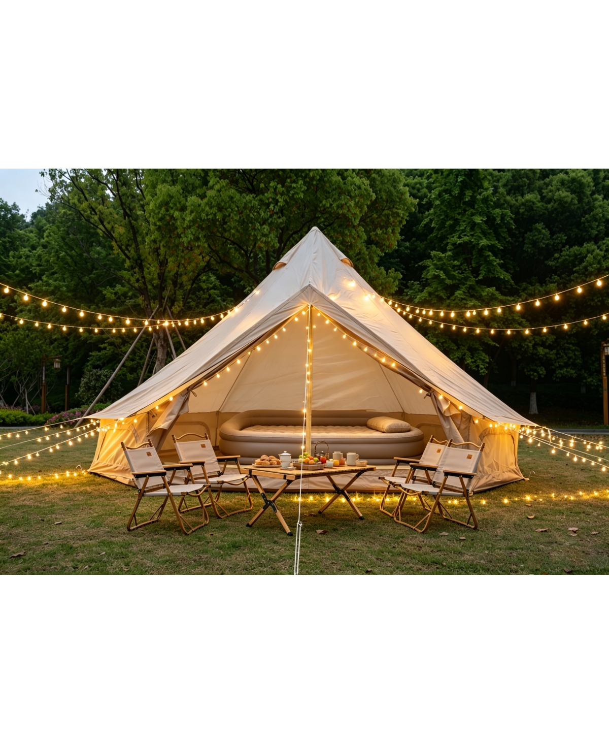 Click here for Streamdale Furniture Oxford Bell Tent for Family C... prices