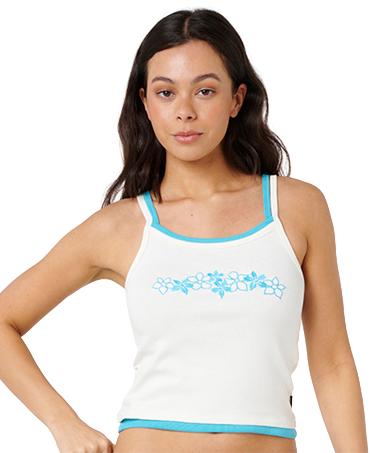 Click here for Rip Curl Womens Half Moon Bay Layered Scoop Neck T... prices