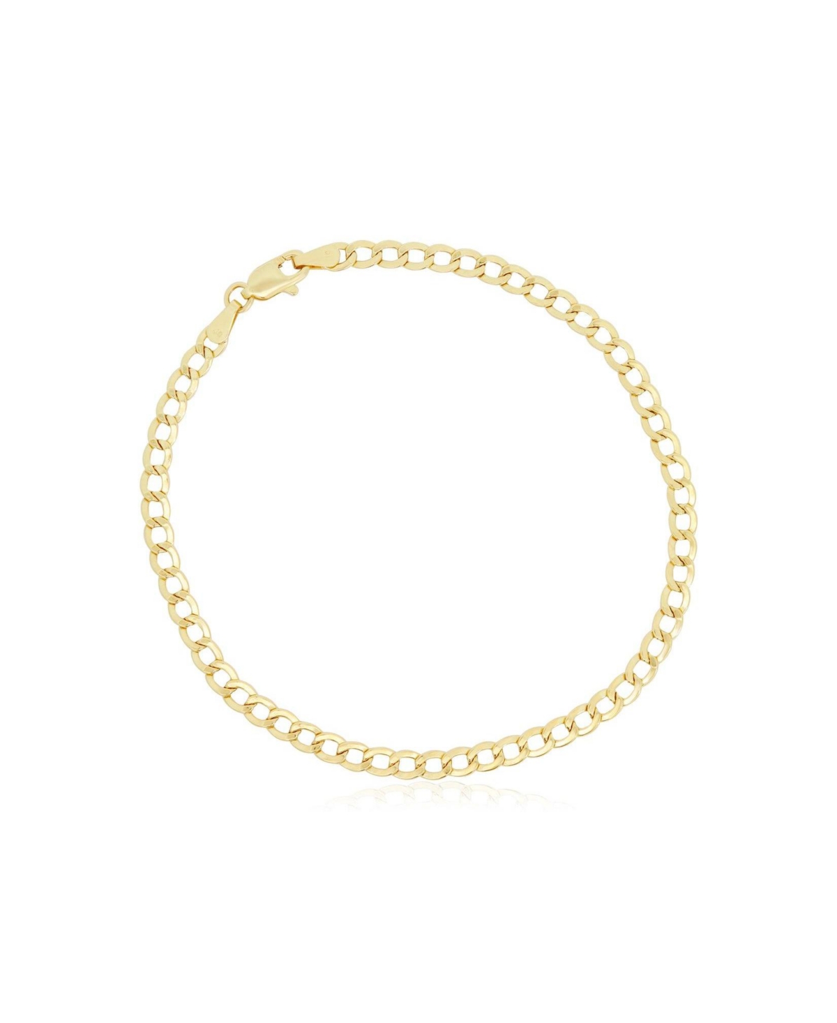Click here for The Lovery Curb Chain Bracelet 14K Yellow Gold - 3... prices
