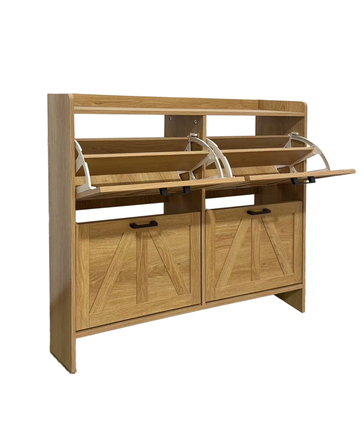 Click here for Clihome Shoe Cabinet with 4 Flip Drawers - Light o... prices