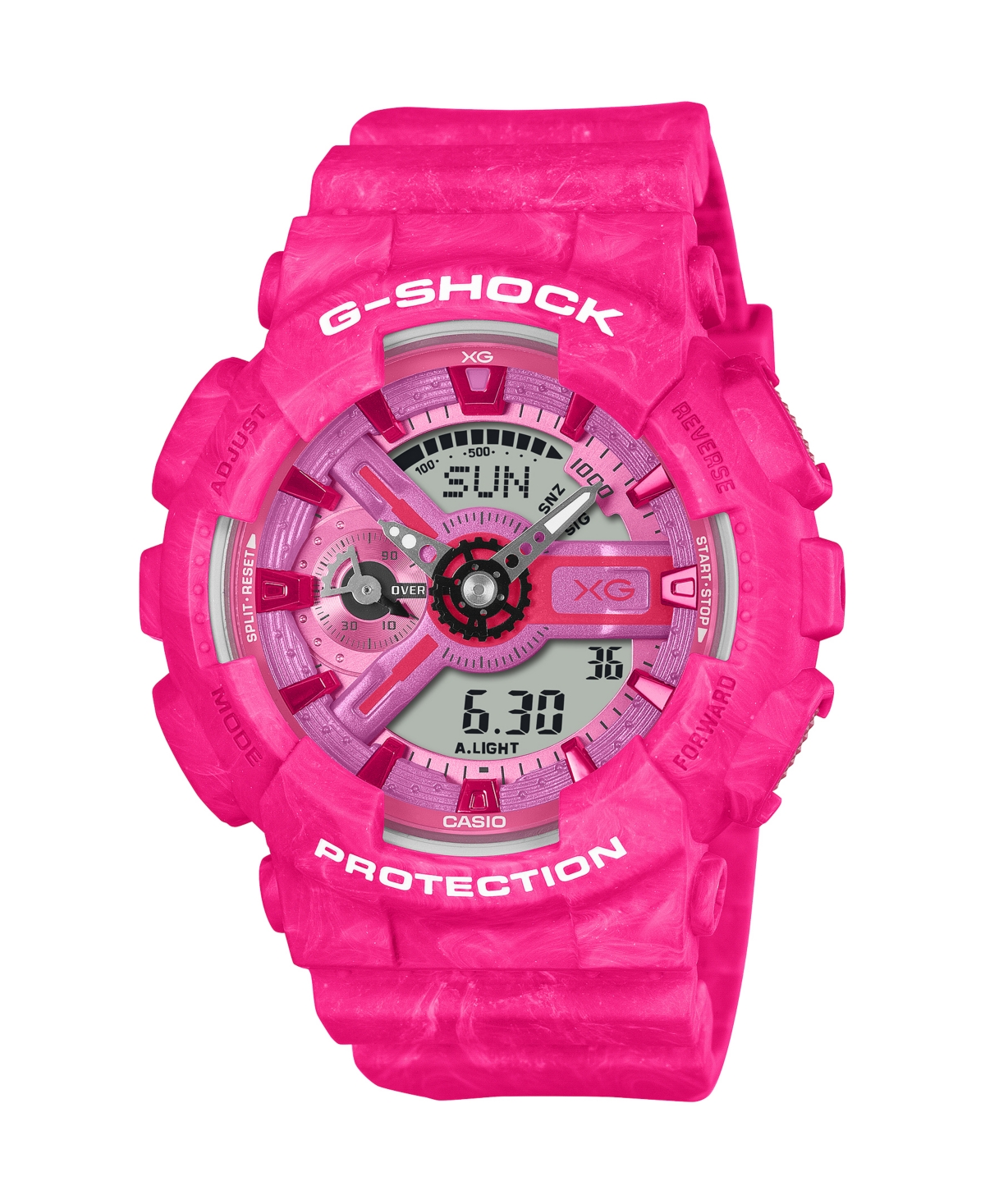 Click here for G-Shock Womens Japanese Quartz Pink Resin Xg Limit... prices