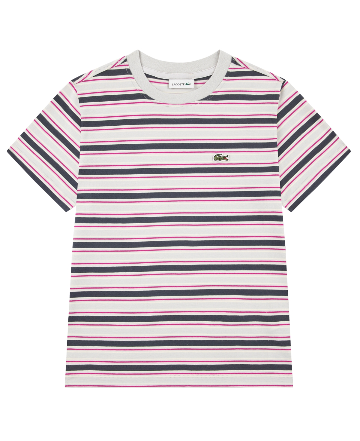 Click here for Lacoste Boys 10-16 Short-Sleeve Icon Striped T-Shi... prices