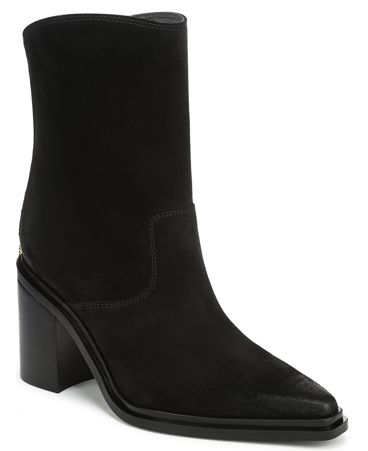 Click here for Franco Sarto Womens Laken Pull-On Booties - Black... prices