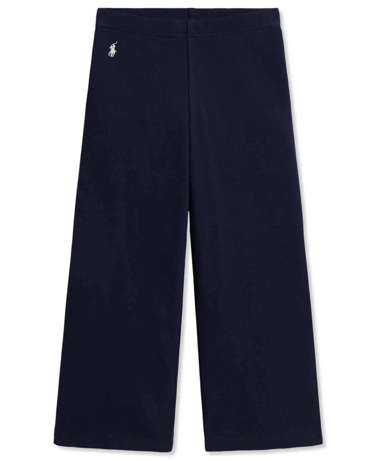 Click here for Polo Ralph Lauren Girls 2T-6X Ribbed Wide-Leg Pant... prices
