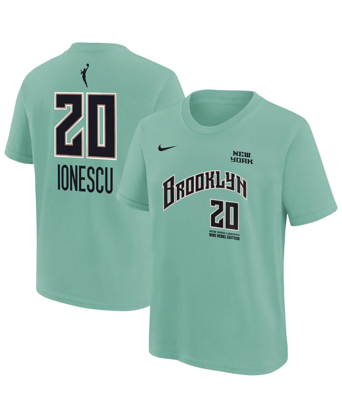 Click here for Nike Big Boys and Girls Sabrina Ionescu Mint New Y... prices