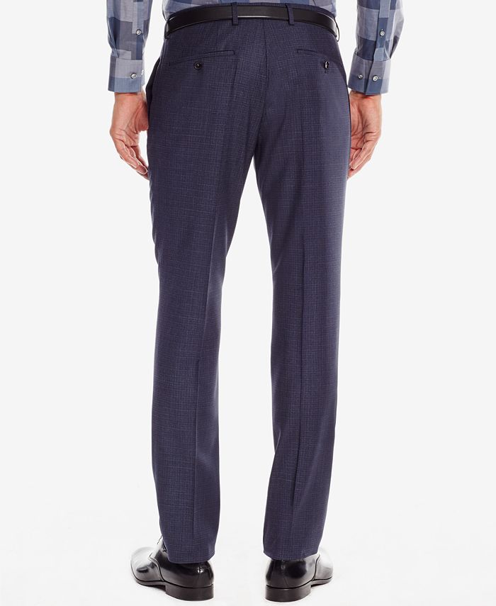 Hugo Boss Men's Slim-Fit Virgin Wool Dress Pants - Macy's