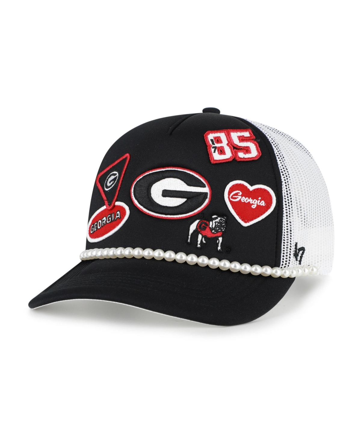 Click here for 47 Brand Mens Black  White Georgia Bulldogs Rally... prices