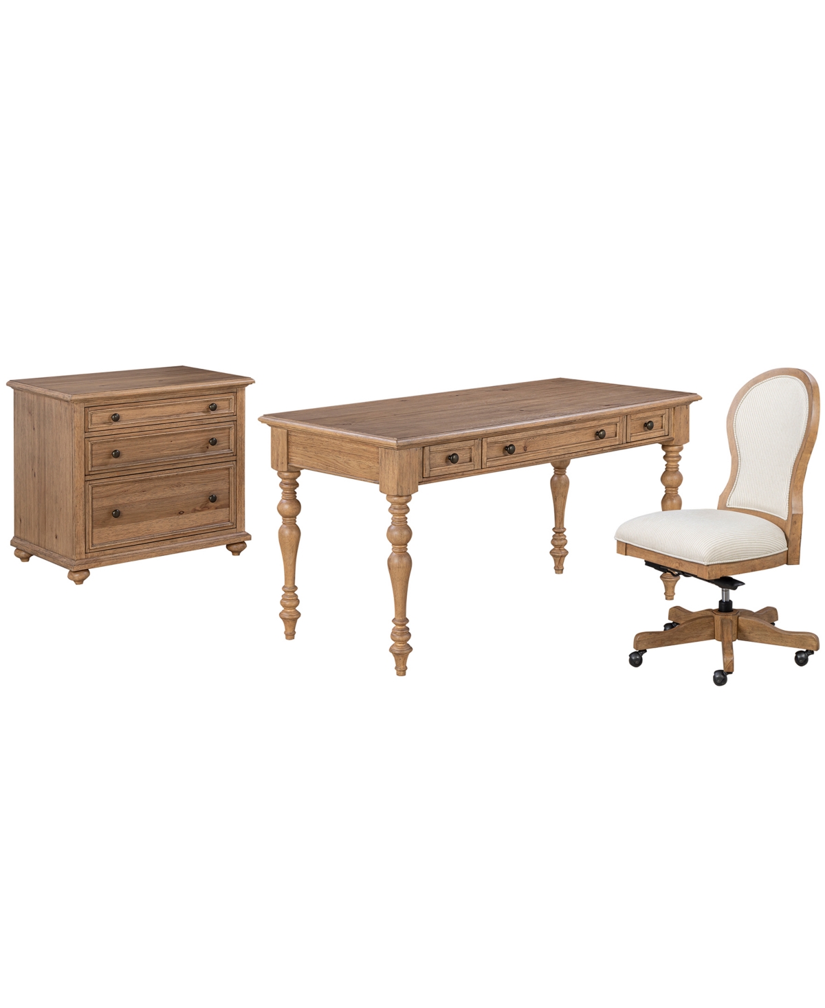 Click here for Willowmere 3-Piece Home Office Set (Writing Desk... prices