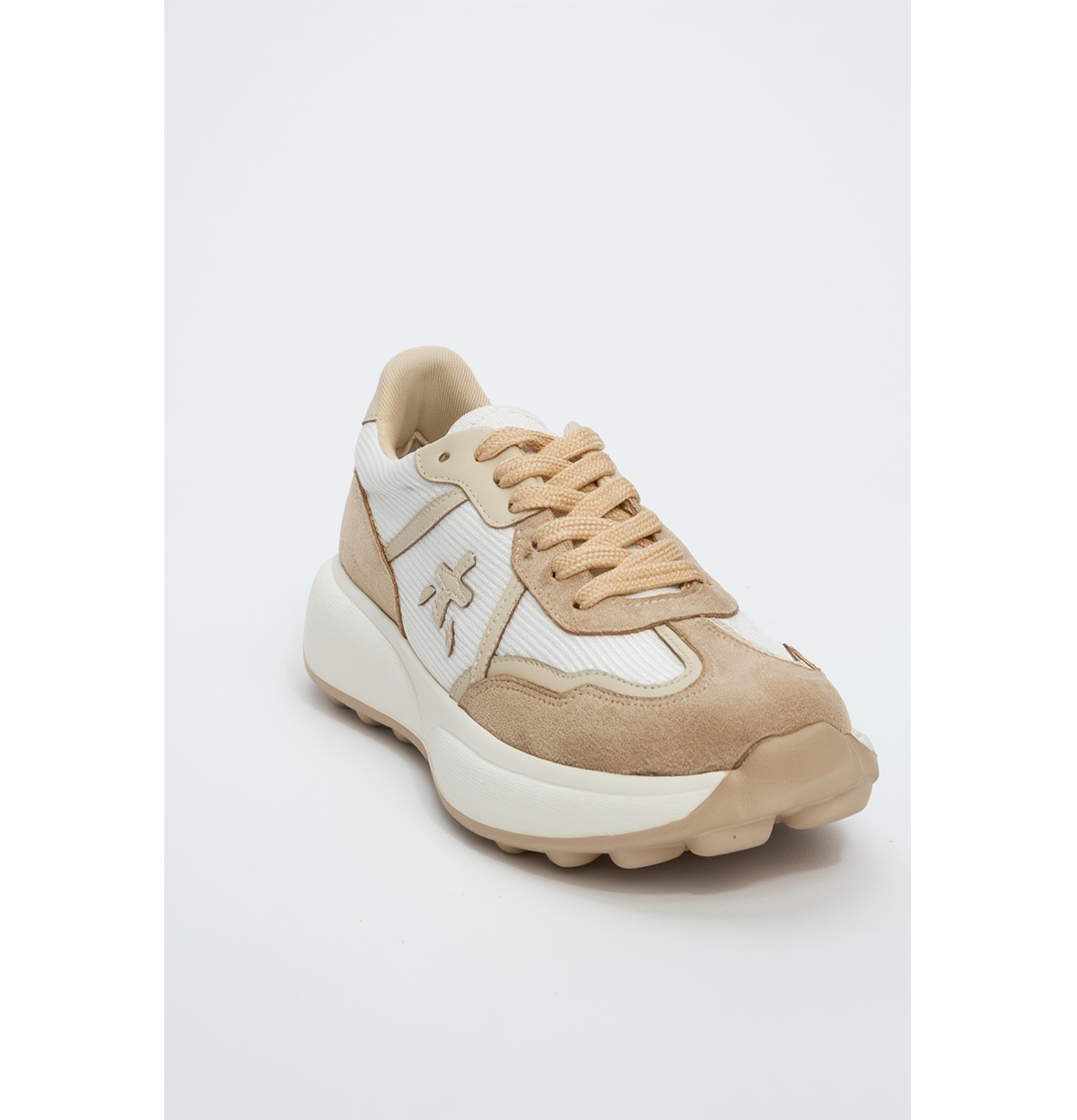 Click here for Prologue Shoes Womens Nolton Sneakers - Beige whit... prices