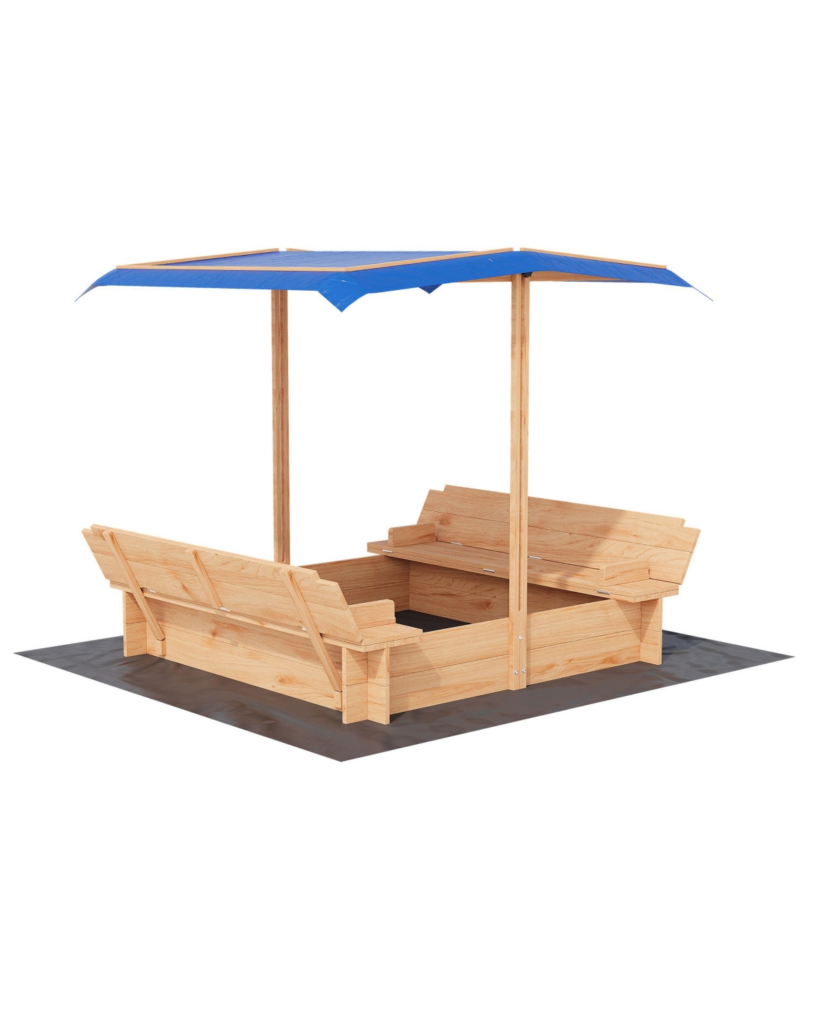 Click here for homfan Large Wooden Sand and Water Table with Adju... prices