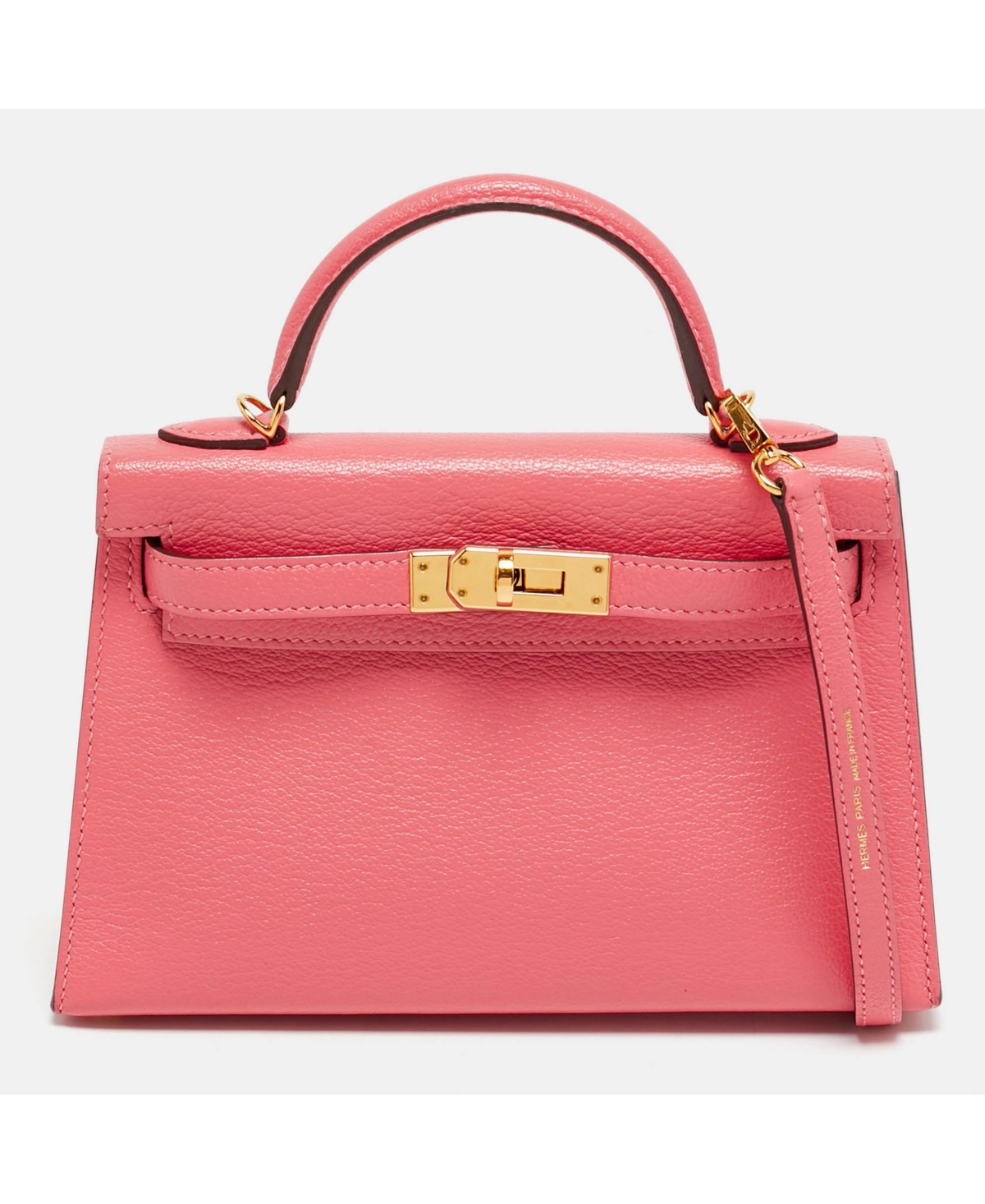 Click here for Pre-Owned Hermes Kelly Ii Sellier Mini Finish Rose... prices