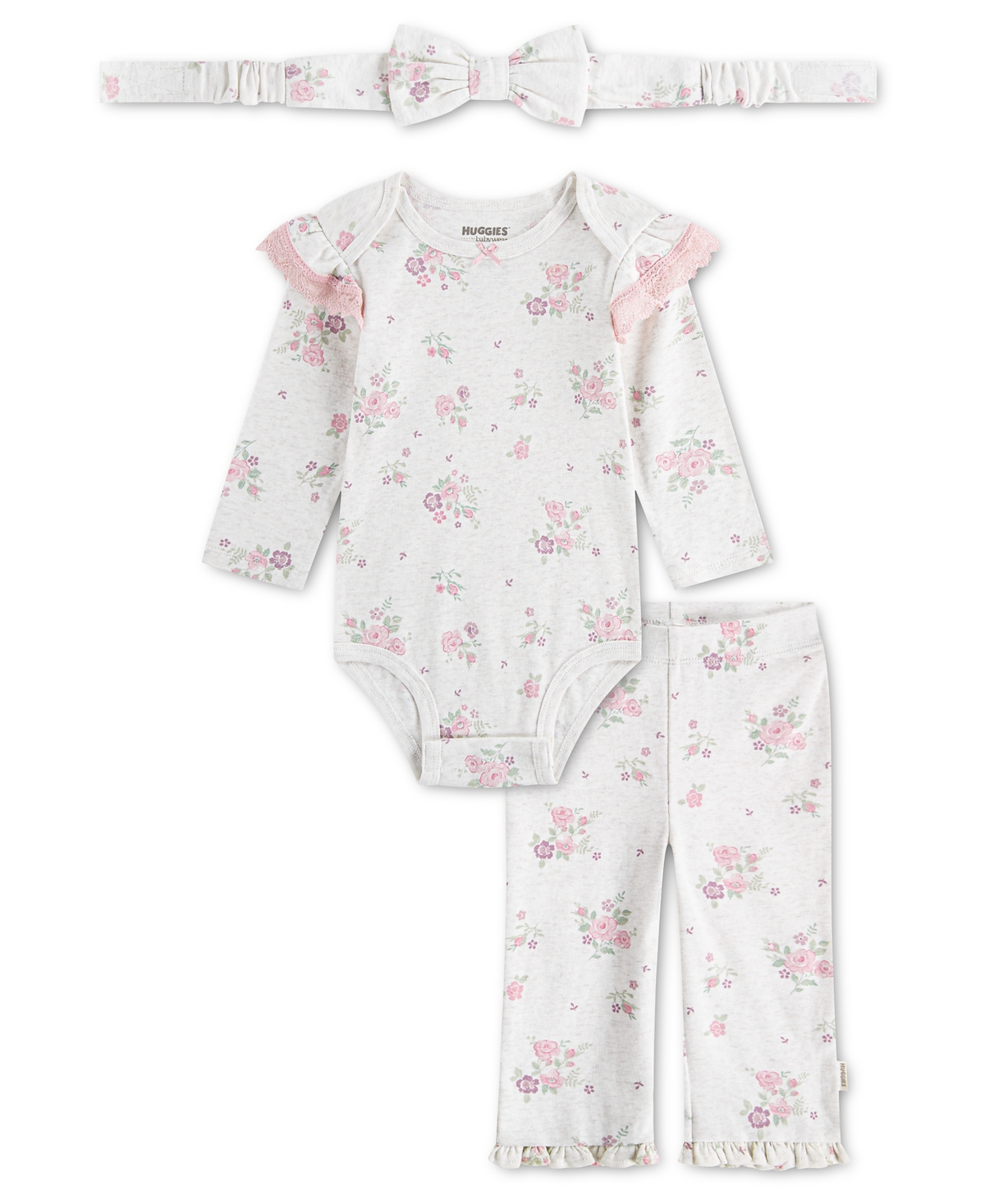 Click here for Huggies Baby Girls Babywear Long-Sleeve Bodysuit... prices