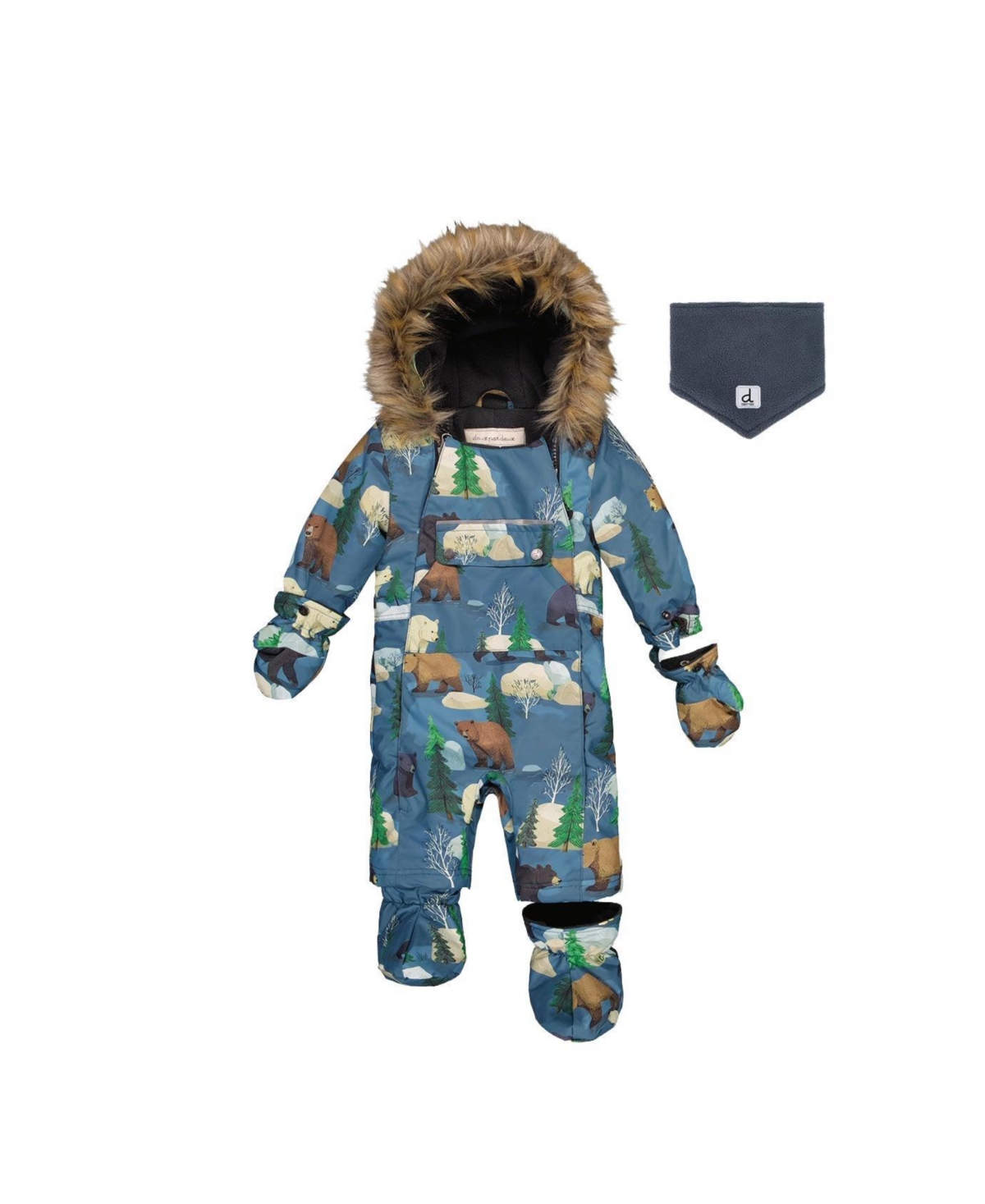 Click here for Deux par Deux Baby Boy ( 6M to 24 M) One Piece Sno... prices