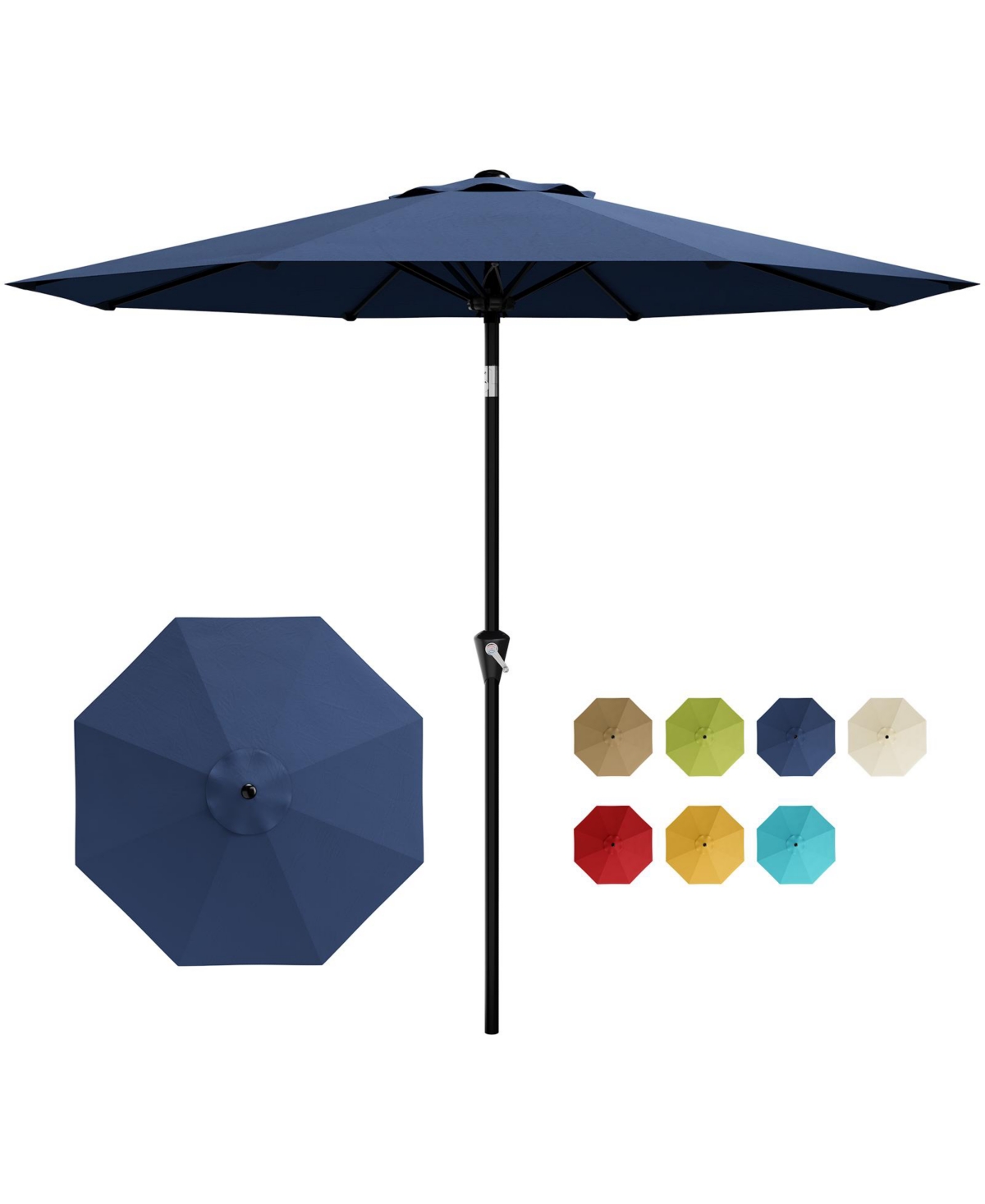 Click here for homfan 9Feet Outdoor Patio Umbrella With Protectio... prices