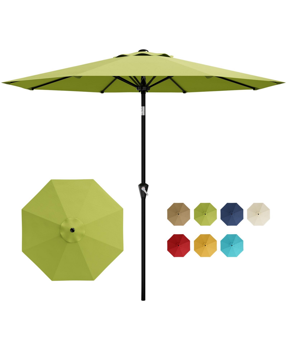 Click here for homfan 9Feet Outdoor Patio Umbrella With Protectio... prices