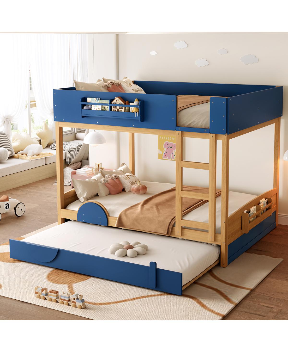 Click here for Streamdale Furniture Bunk Bed with Trundle  Queen... prices