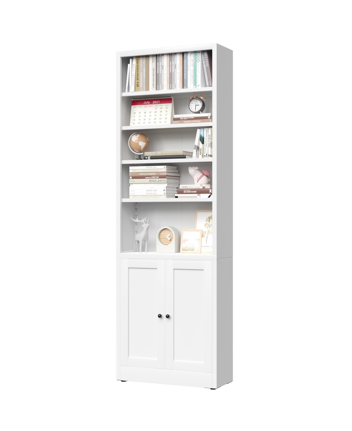 Click here for Boyel Living Industrial Modern Tall 5 Tier Adjusta... prices