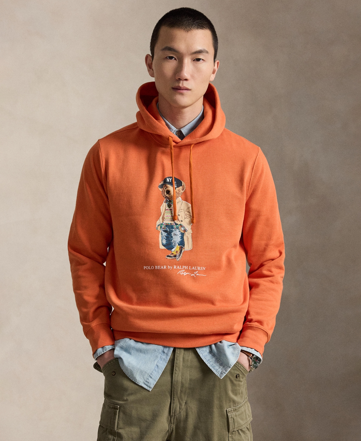 Click here for Polo Ralph Lauren Mens Polo Bear Fleece Hoodie - S... prices