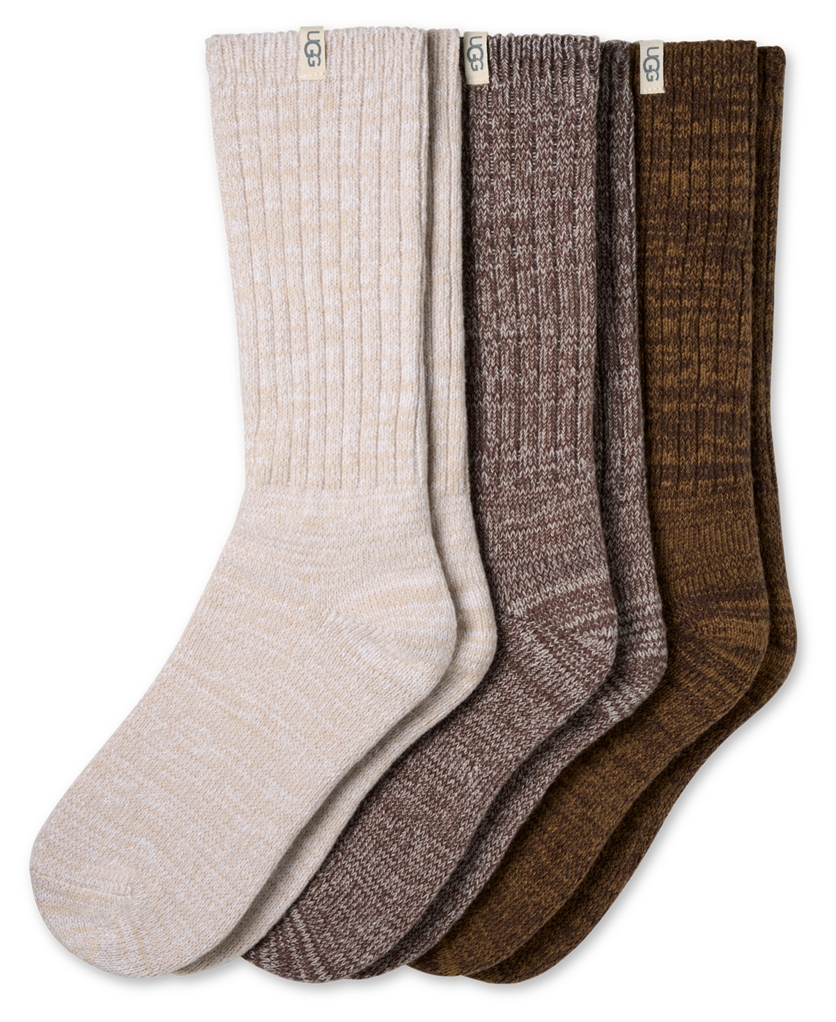 Click here for rib knit slouchy crew - Burnt Cedar / Moonlight /... prices