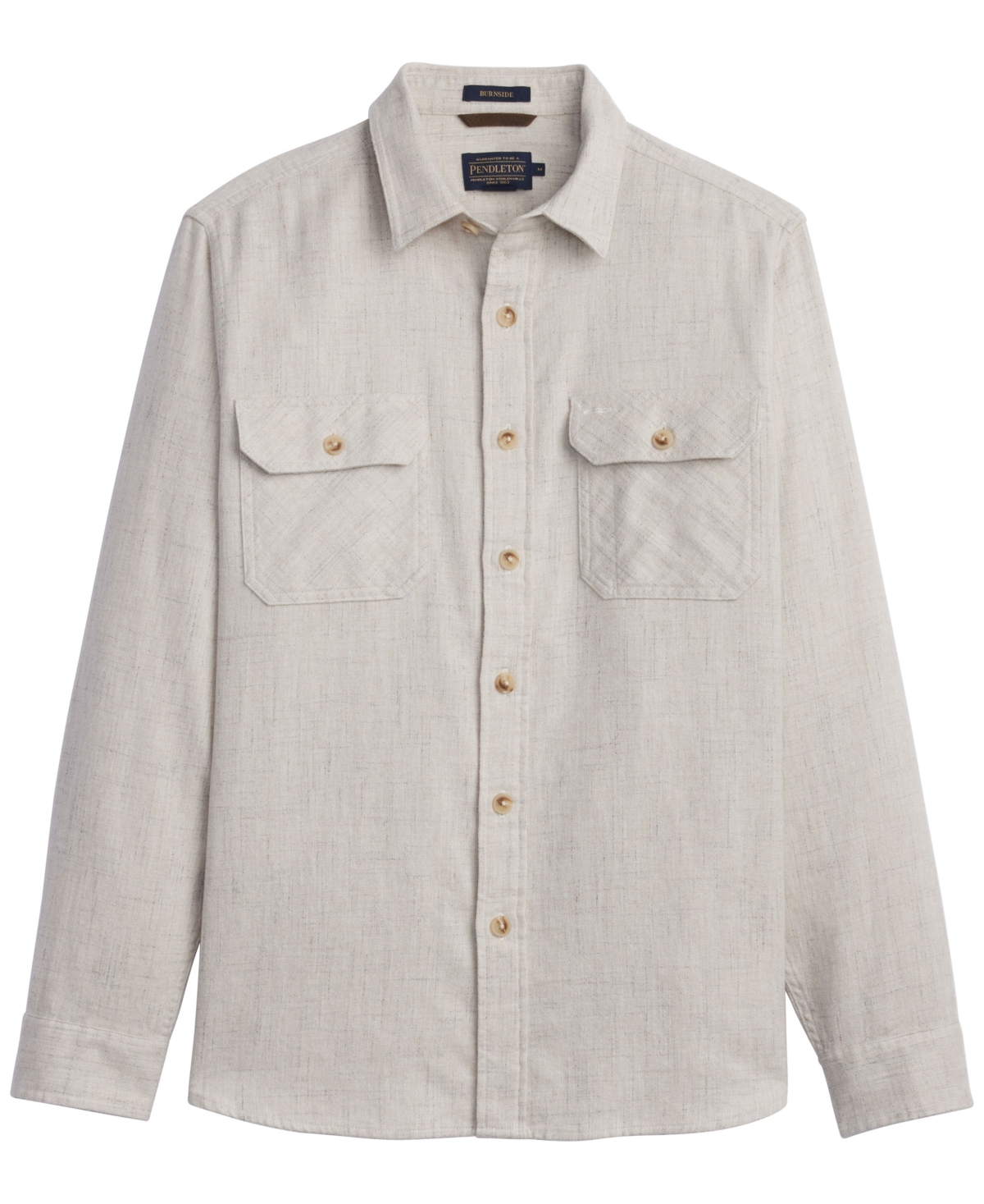 Click here for Pendleton Mens Burnside Flannel Long-Sleeve Shirt... prices
