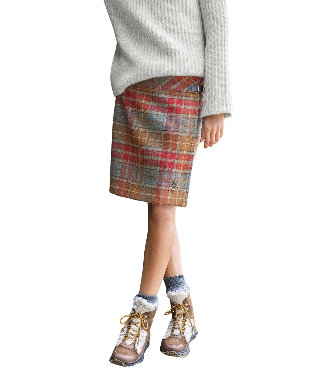 Click here for Celtic & Co. Womens The British Celt Kilt Plaid A-... prices