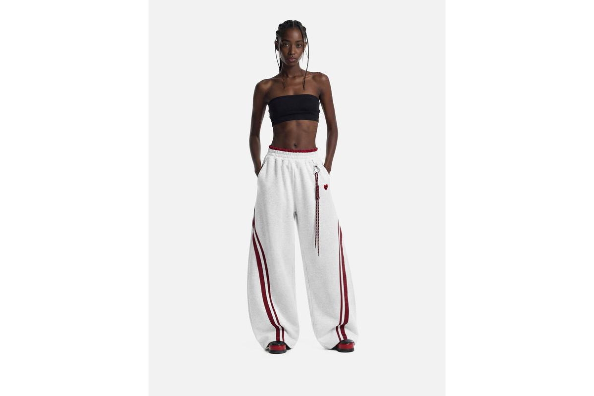 Click here for Aelfric Eden Baggy Barrel Sweatpants - Grey prices