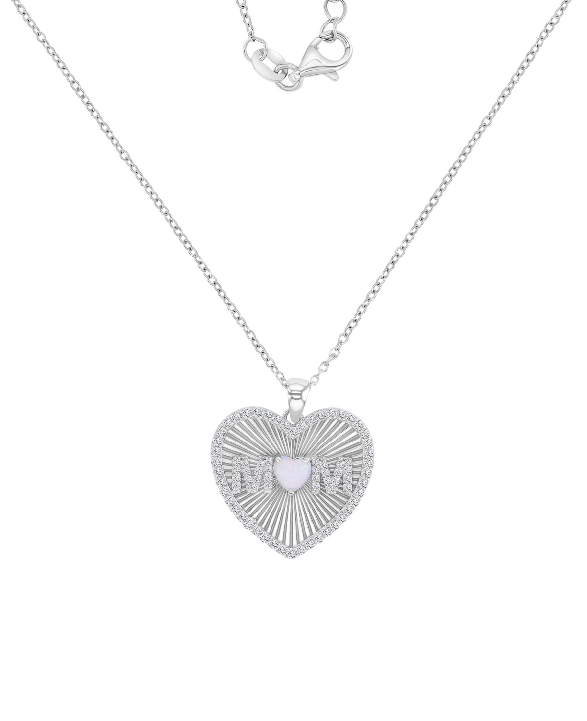 Click here for Macys 14k Gold-Plated Opal Charm Chain Necklace -... prices