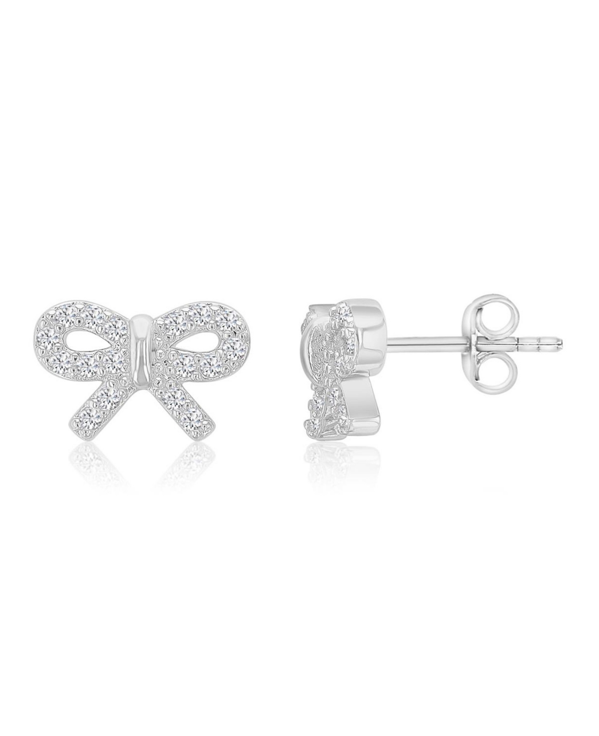 Click here for Macys 14k Gold-Plated Delicate Bow Stud Earrings -... prices