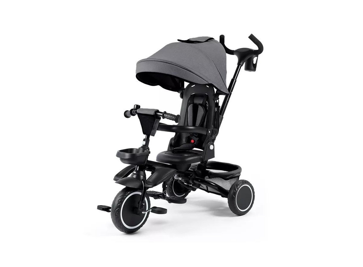 Click here for Kinder King 8-in-1 Folding Kids Tricycle Stroller... prices