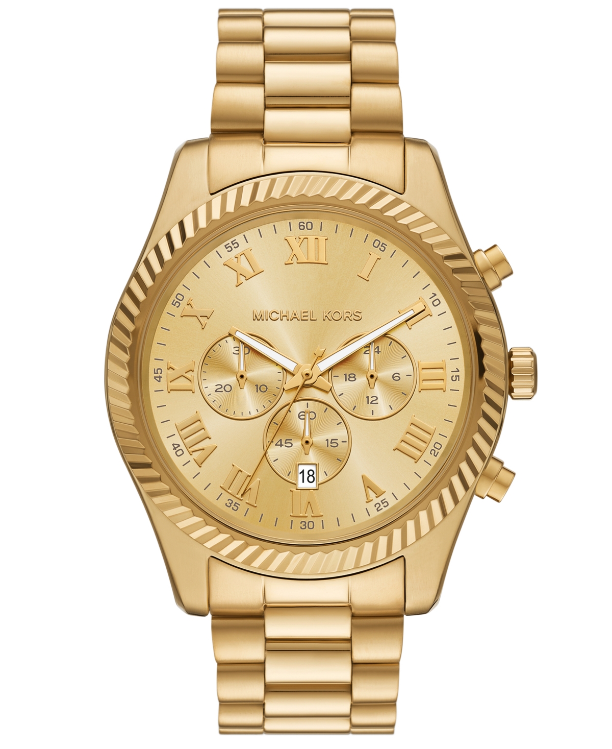 Click here for Michael Michael Kors Mens Lexington Chronograph Go... prices