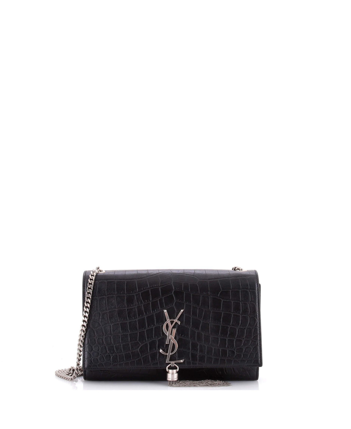 Click here for Pre-Owned Saint Laurent Medium Classic Monogram Ta... prices
