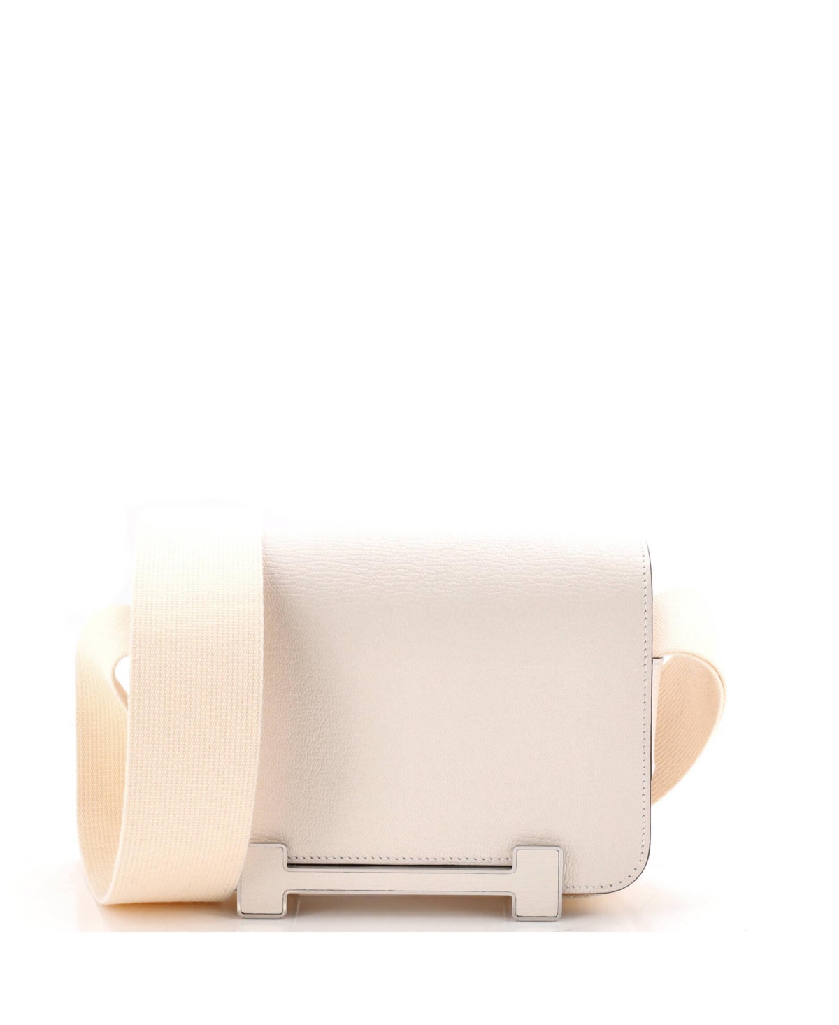 Click here for Pre-Owned Hermes Geta Bag Chevre Mysore - Natural prices