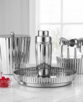 Click here for Godinger Waves Stainless Steel Barware Collection prices
