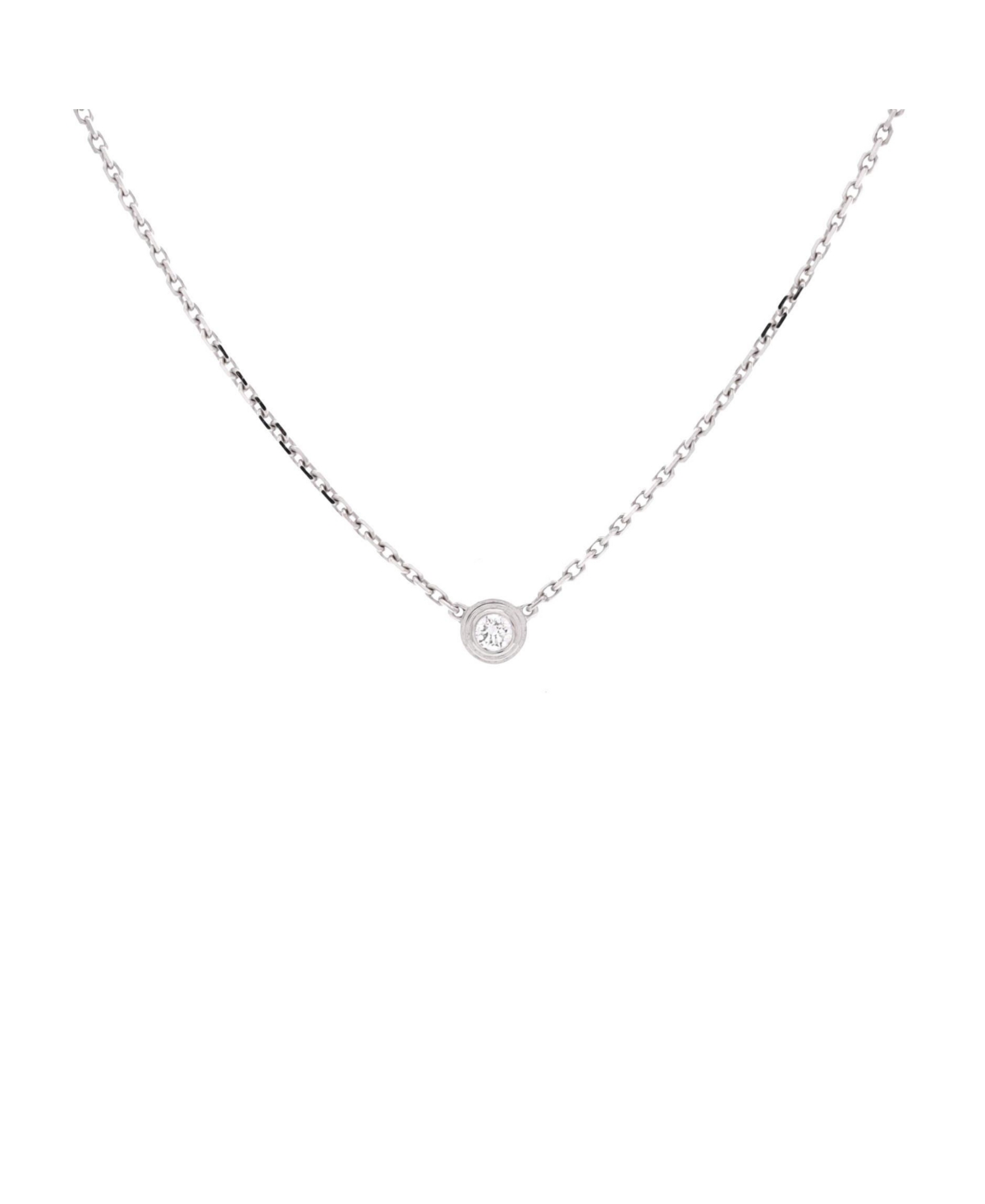 Click here for Pre-Owned Cartier DAmour Pendant Necklace - 18k wh... prices