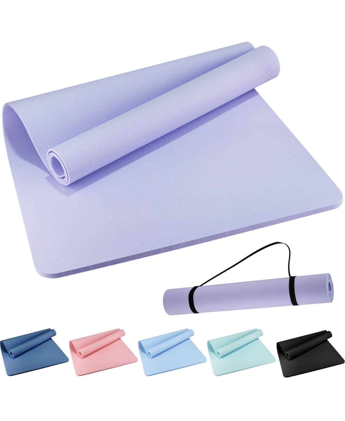 Click here for Aofar Tpe Yoga Mat Non-Slip Pilates Workout Gym 72... prices