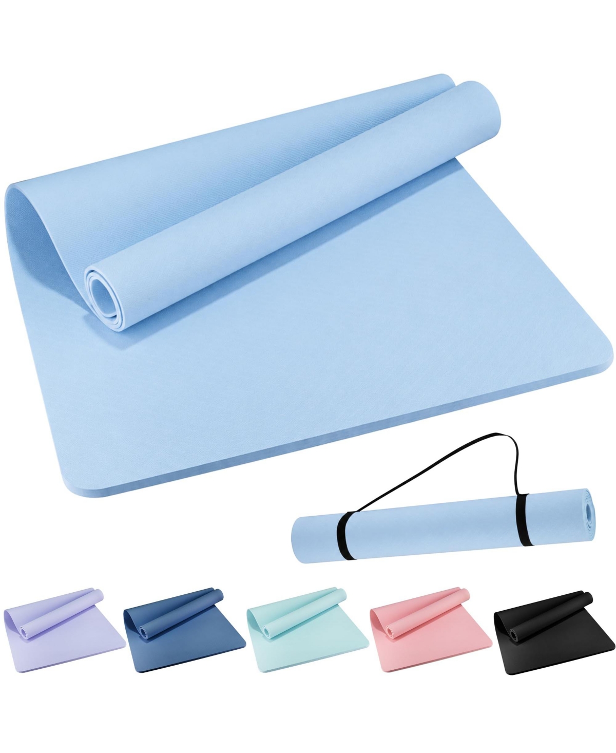 Click here for Aofar Tpe Yoga Mat Non-Slip Pilates Workout Gym 72... prices