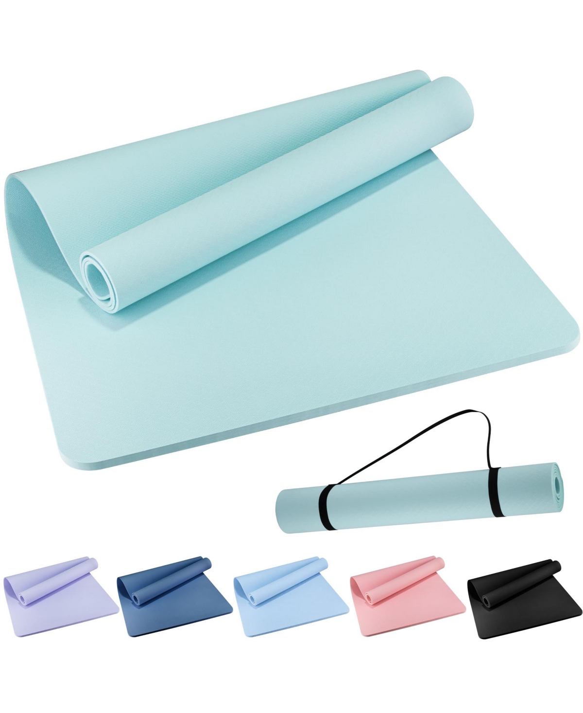 Click here for Aofar Tpe Yoga Mat Non-Slip Pilates Workout Gym 72... prices