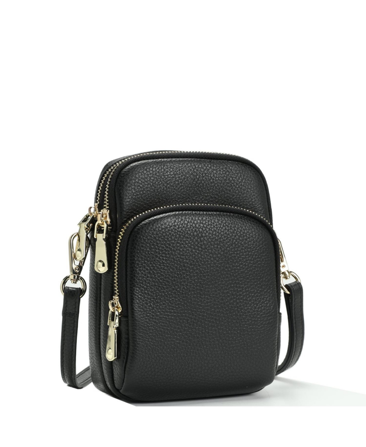 Click here for Susu Pace Pebbled Leather Cell Phone Bag Mini Cros... prices