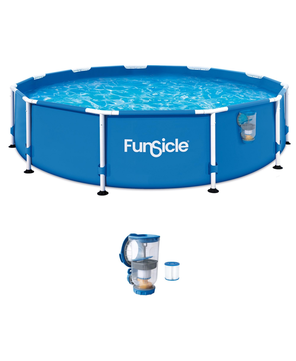 Click here for Funsicle 12 x 30 Outdoor Activity Round Frame Abov... prices