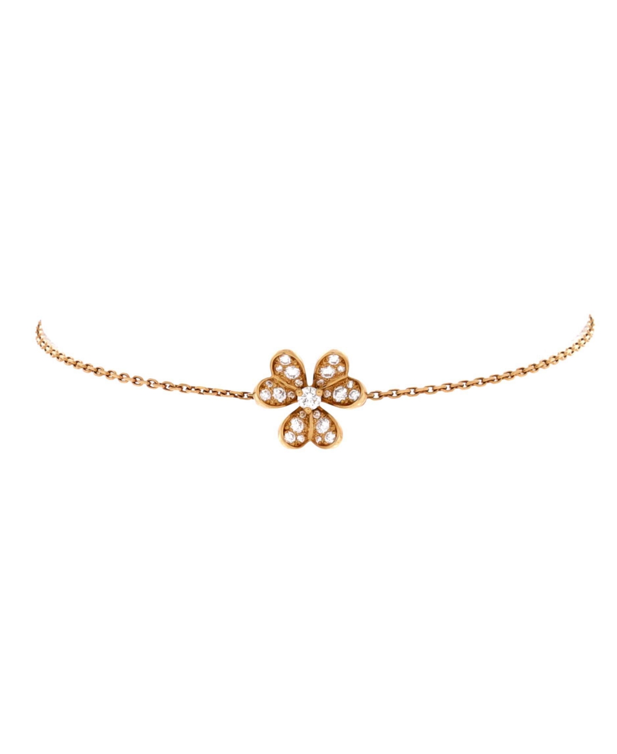 Click here for Pre-Owned Van Cleef & Arpels Frivole Bracelet - 18... prices