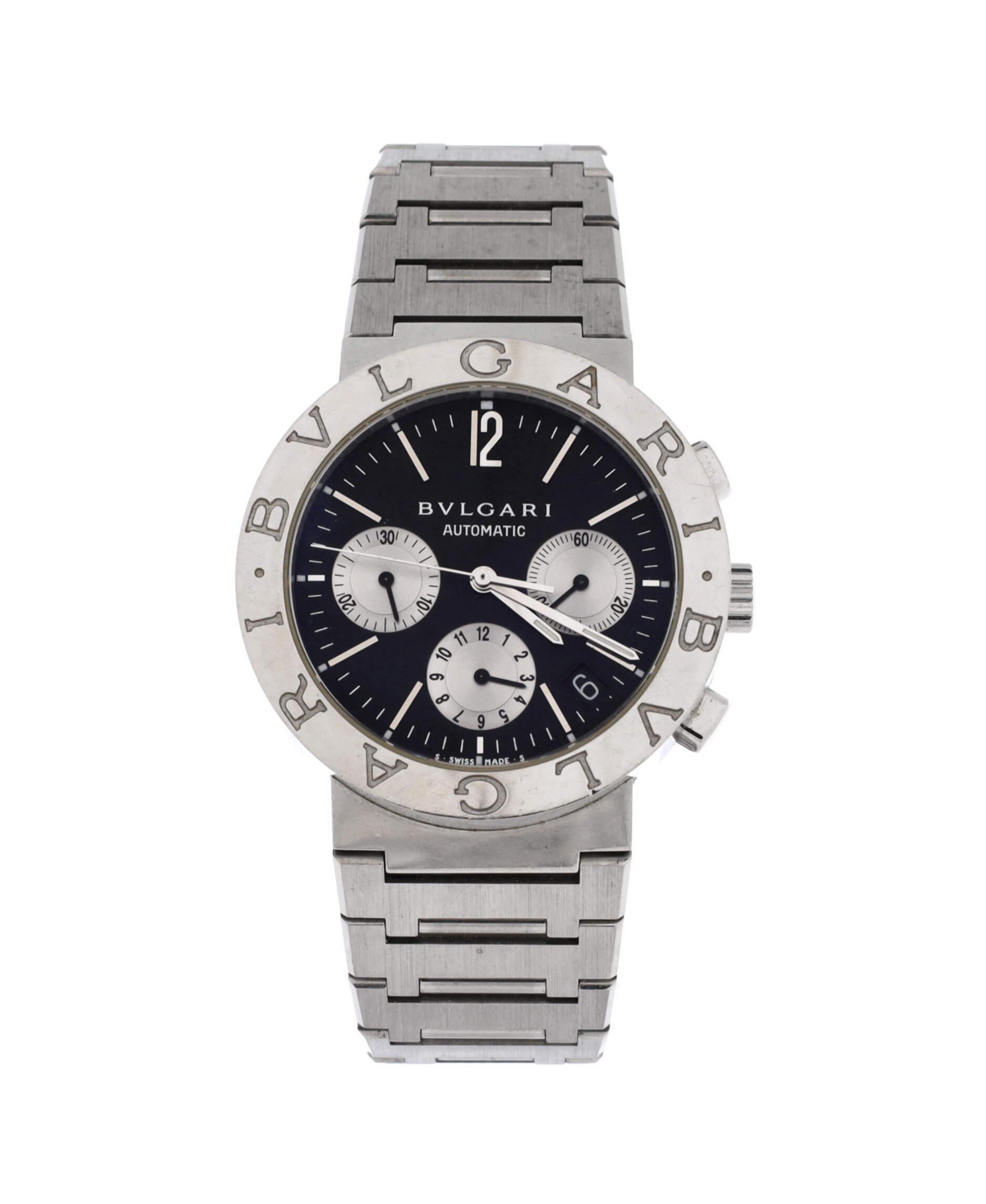 Click here for Pre-Owned Bvlgari Chronograph Automatic Watch in S... prices