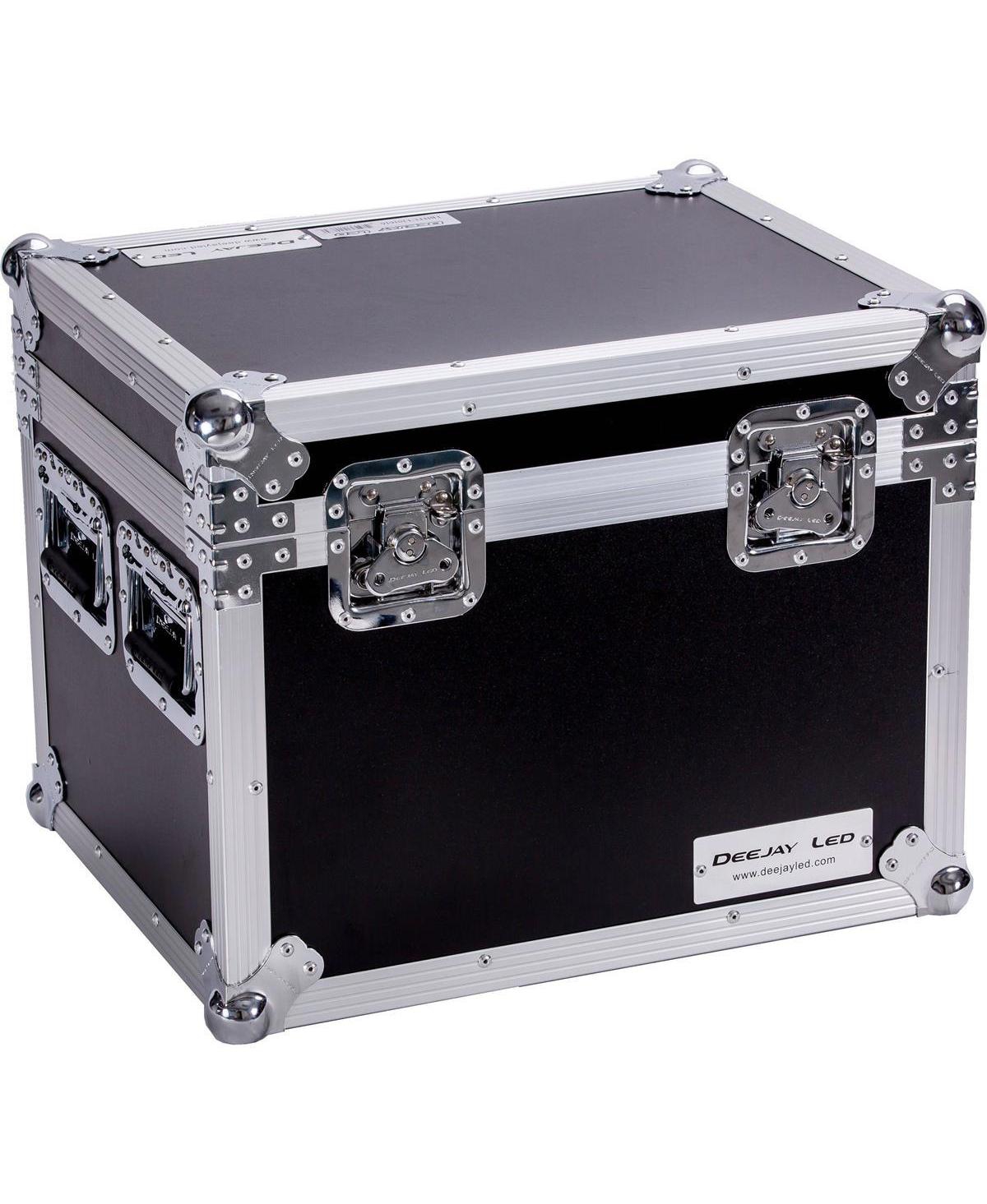 Deejay Led Fly Drive Utility Trunk Case 21 X17X 17 inches with Caster Board
