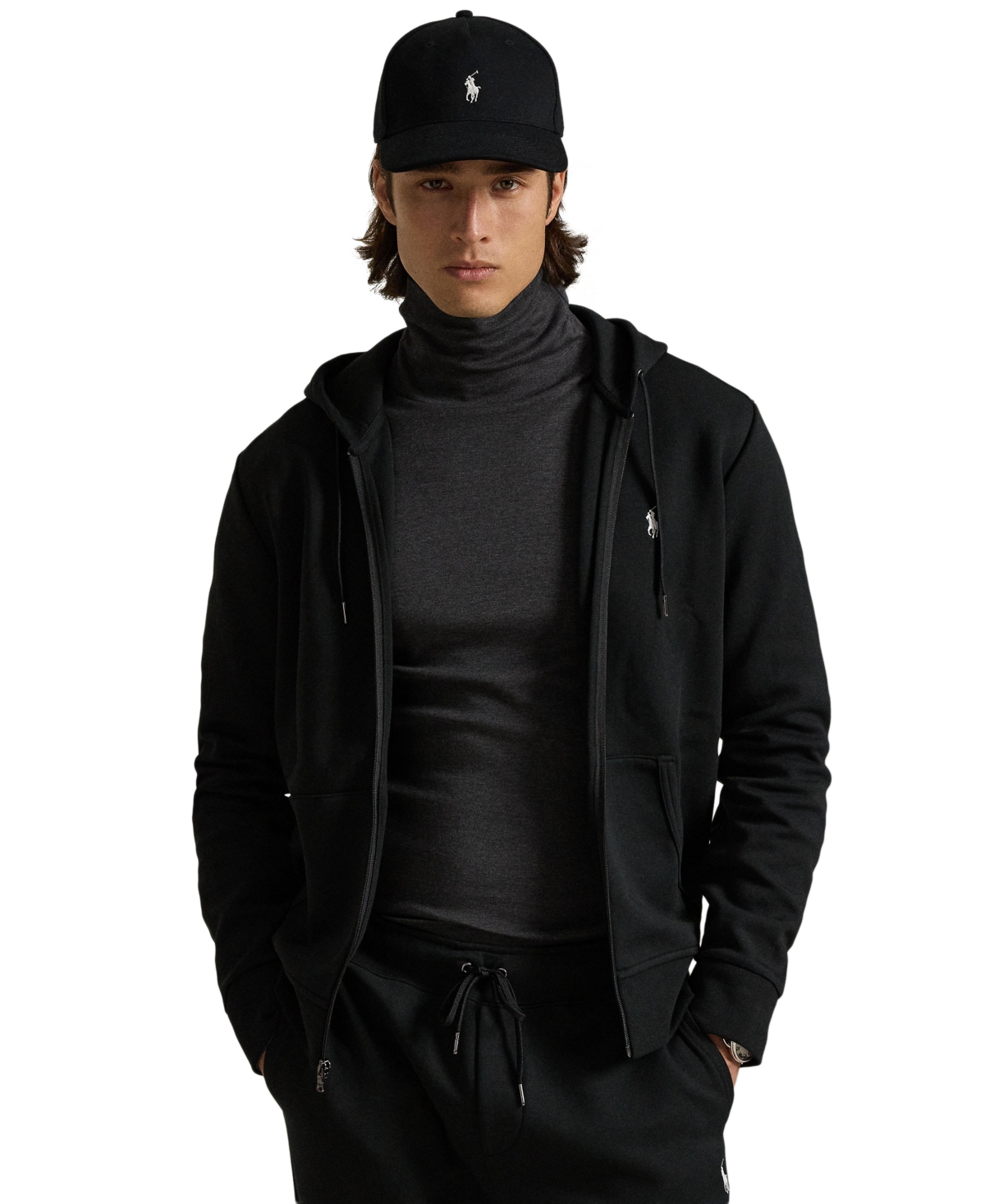 Click here for Polo Ralph Lauren Mens Double-Knit Full-Zip Hoodie... prices