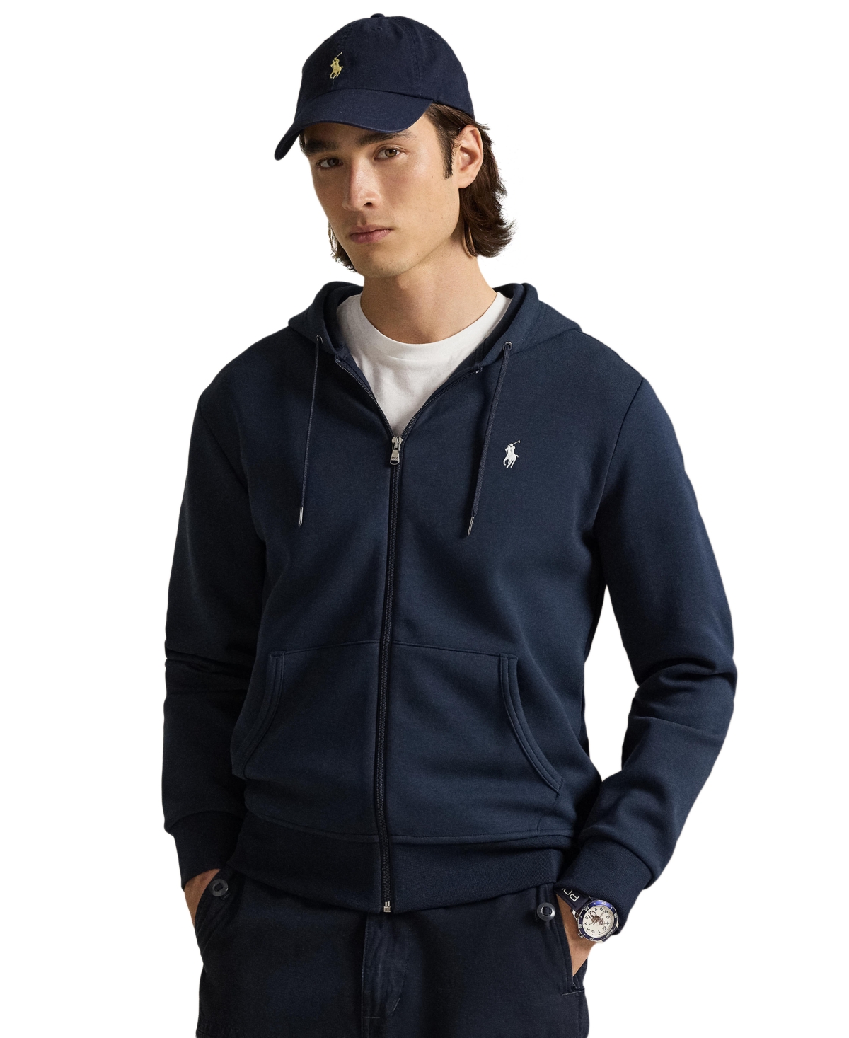 Click here for Polo Ralph Lauren Mens Double-Knit Full-Zip Hoodie... prices