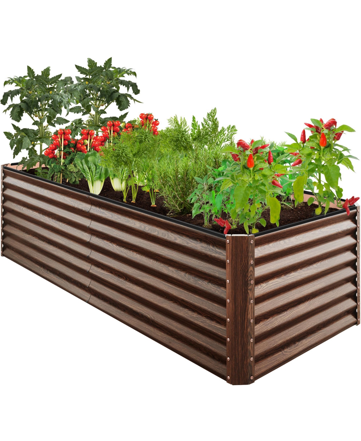 Click here for Best Choice Products 8x4x2feet Outdoor Metal Raise... prices