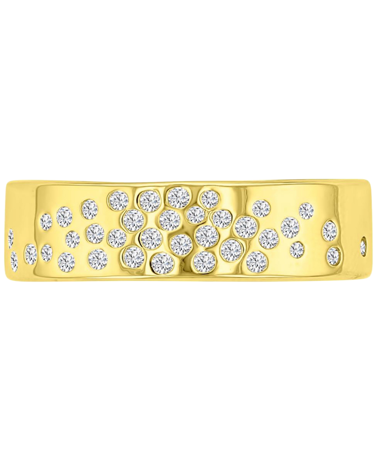 Click here for Macys 14k Gold-Plated Daily Wear Crystal Band Ring... prices