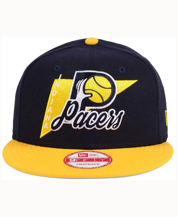 New Era Indiana Pacers HWC Logo Stacker 9FIFTY Snapback Cap - Macy's