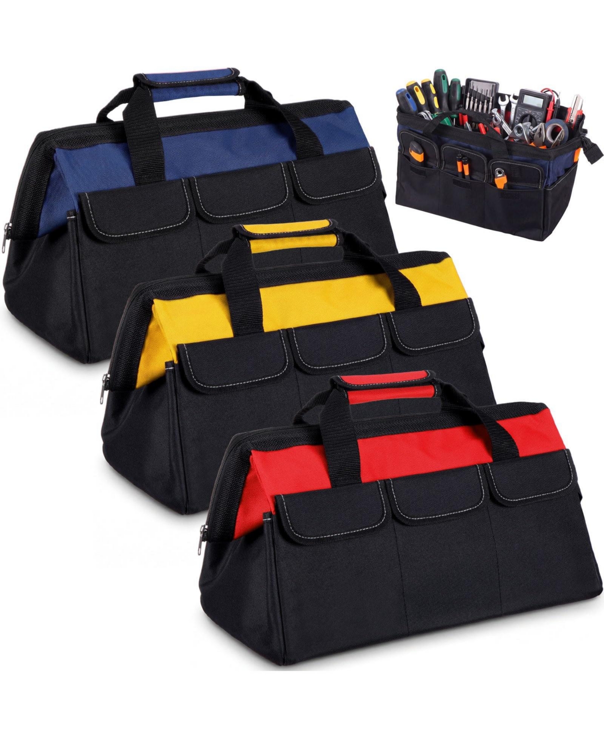 Click here for Xdovet Heavy-Duty Tool Bag with Waterproof Hard Ba... prices