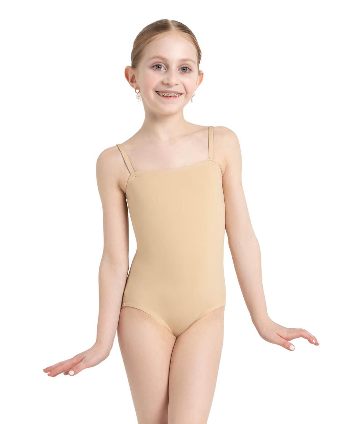 Click here for Capezio Girls Camisole Leotard - Nude prices
